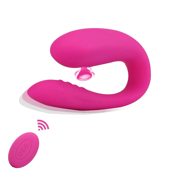 Sensual Bliss | 10-Speed Dual Stimulator Vibrator with Remote Control
